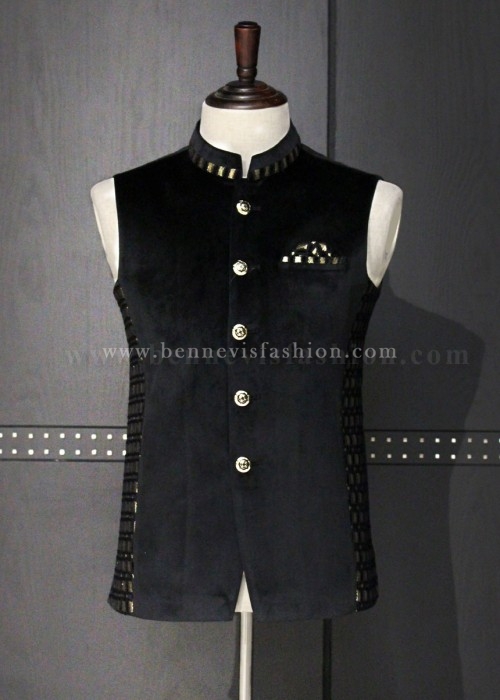Black Velvet Modi Jacket | Bennevis Fashion